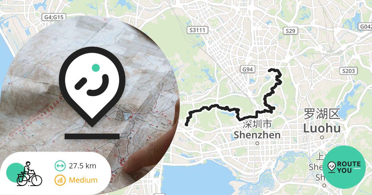 sun yang - Cycle route | RouteYou