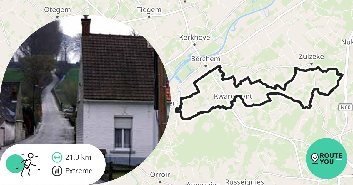 Ruien - Looproute | RouteYou