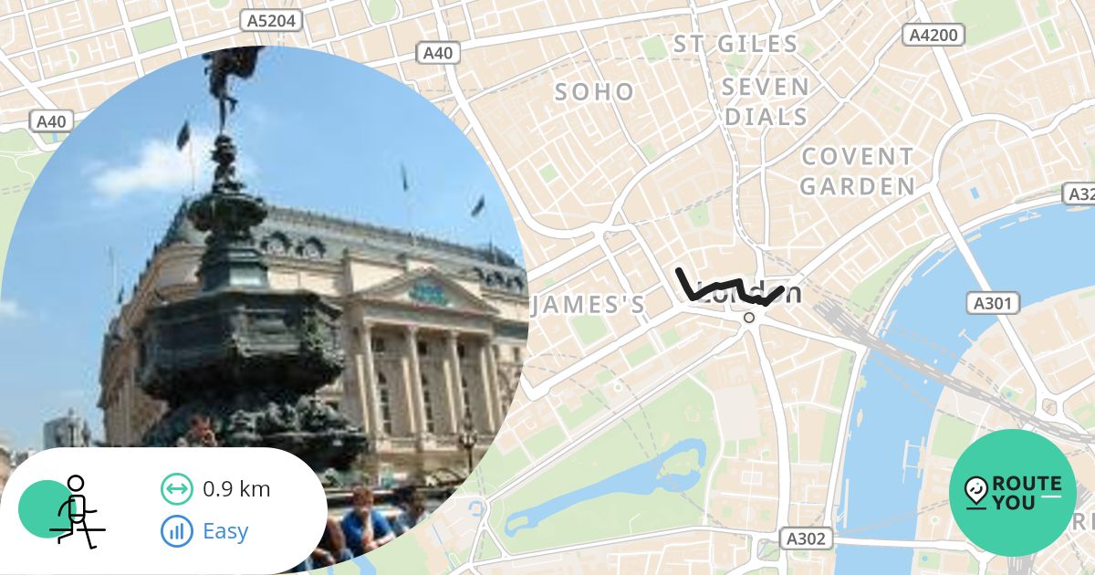 London - Walking route | RouteYou