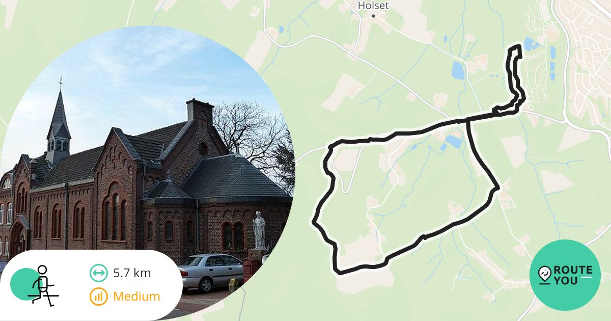 Lus begint in Vaals 11-12-25 - Wandelroute | RouteYou