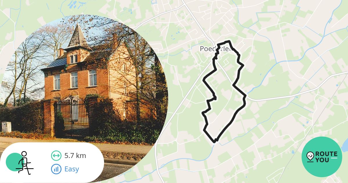 Poederlee - de Aa - 6,0km - Wandelroute | RouteYou