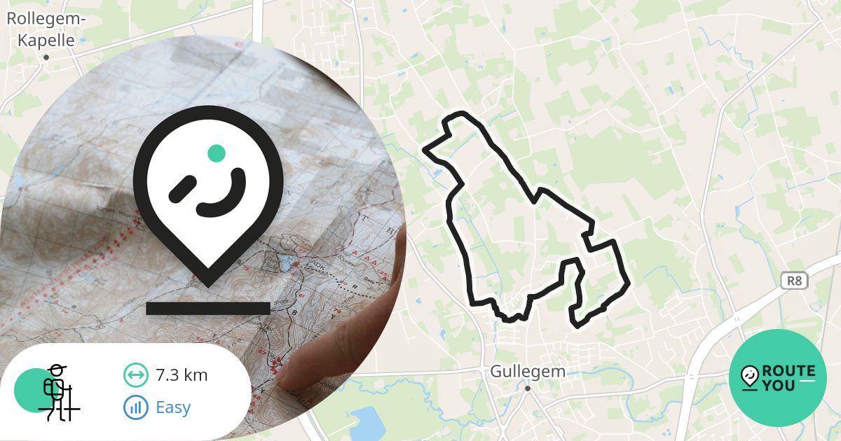 Gullegem - Hiking route | RouteYou