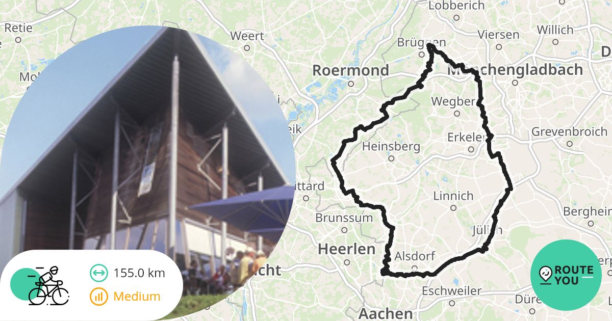 Kerkrade - Luttebracht - Kerkrade (+/- 700 hm's) - Racefietsroute ...