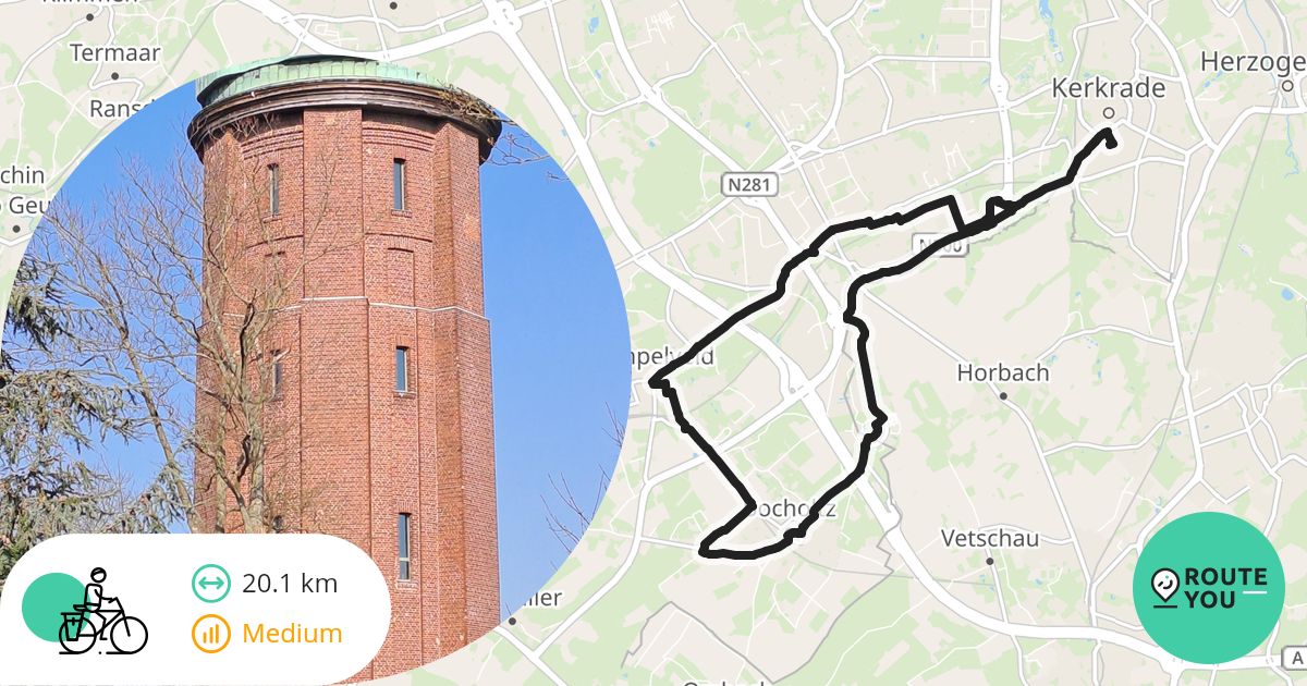 Keiendorp rondje Simpelveld - Recreatieve fietsroute | RouteYou