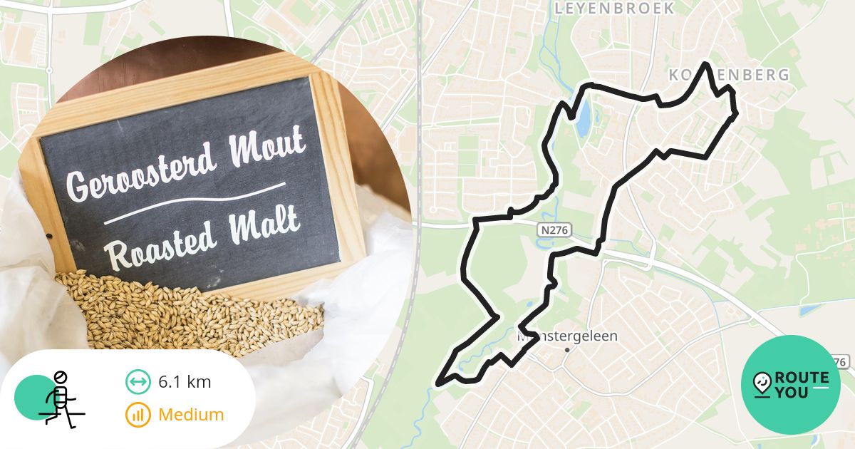 Van Romeinen naar rustieke natuur - Recreatieve wandelroute | RouteYou