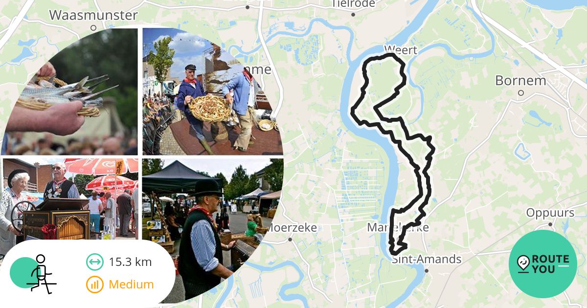 Acht van de Weert 15 km - Wandelroute | RouteYou