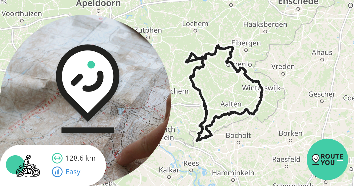 Pro motor route achterhoek - Motorroute | RouteYou