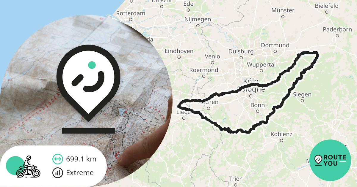 3 dagentrip eifel en sauerland - Motorroute | RouteYou