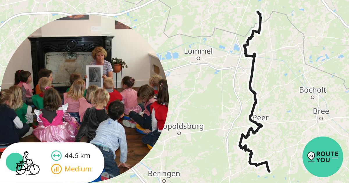 Fietsen langs de Dommel - Recreatieve fietsroute | RouteYou