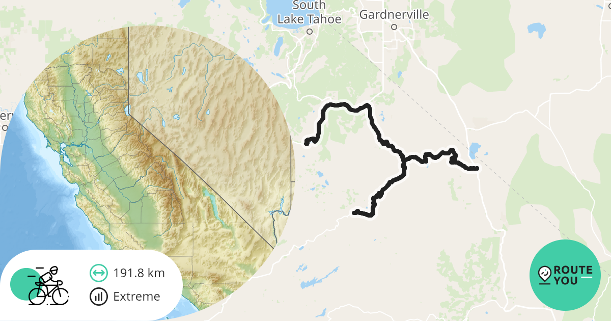 Tour of the California Alps -Death Ride - Road bike route | RouteYou