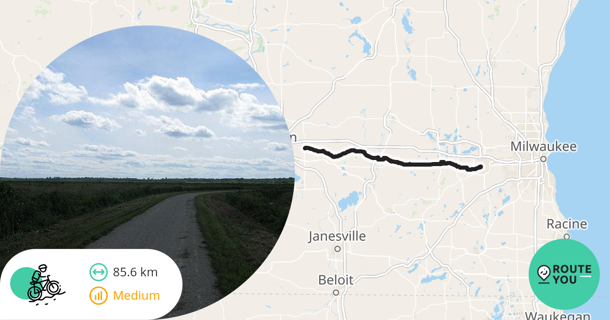 Glacial Drumlin State Trail - Mountain bike route | RouteYou