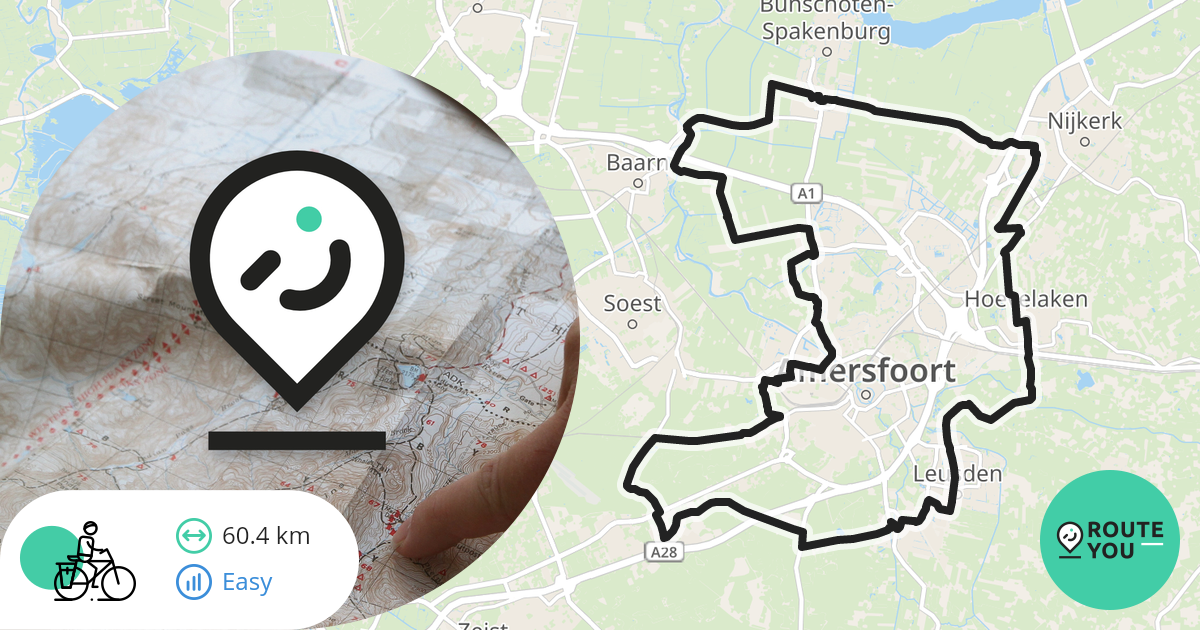 Rondje Amersfoort Recreatieve Fietsroute Routeyou