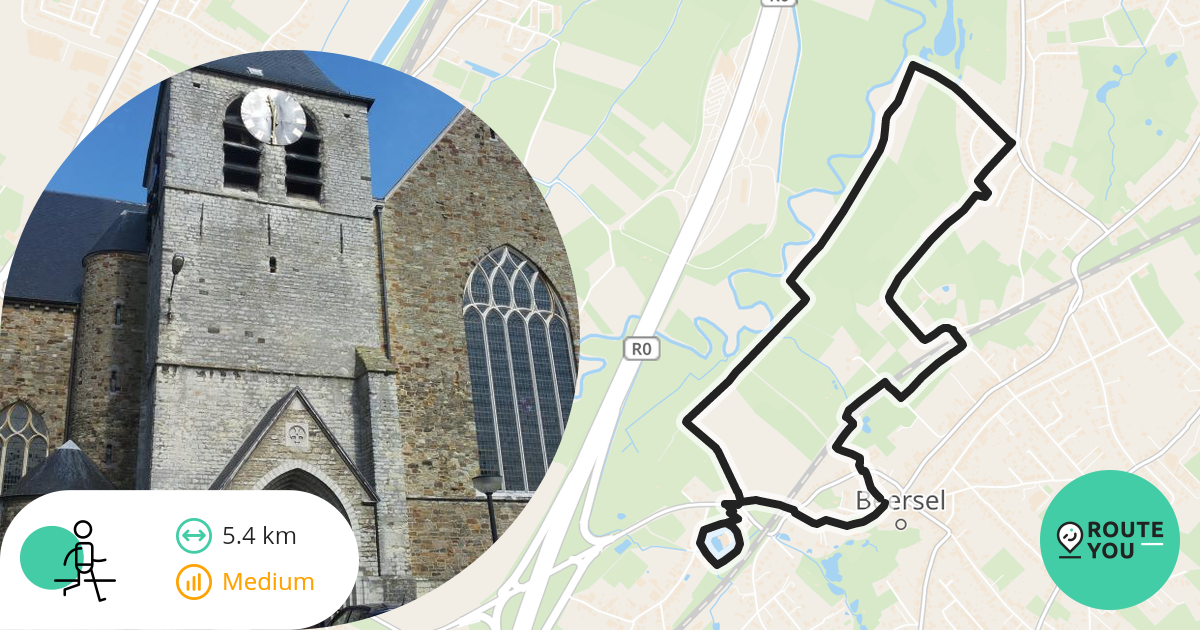 Kasteel van Beersel & Zennewandeling - Wandelroute | RouteYou