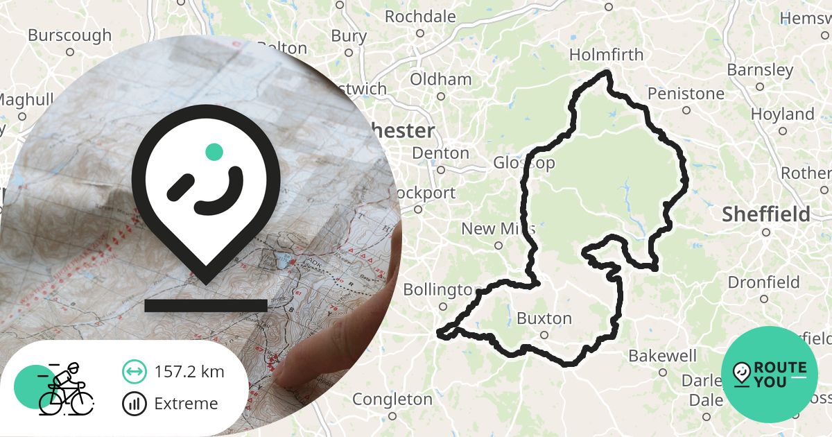 tour of the peaks - Road bike route | RouteYou