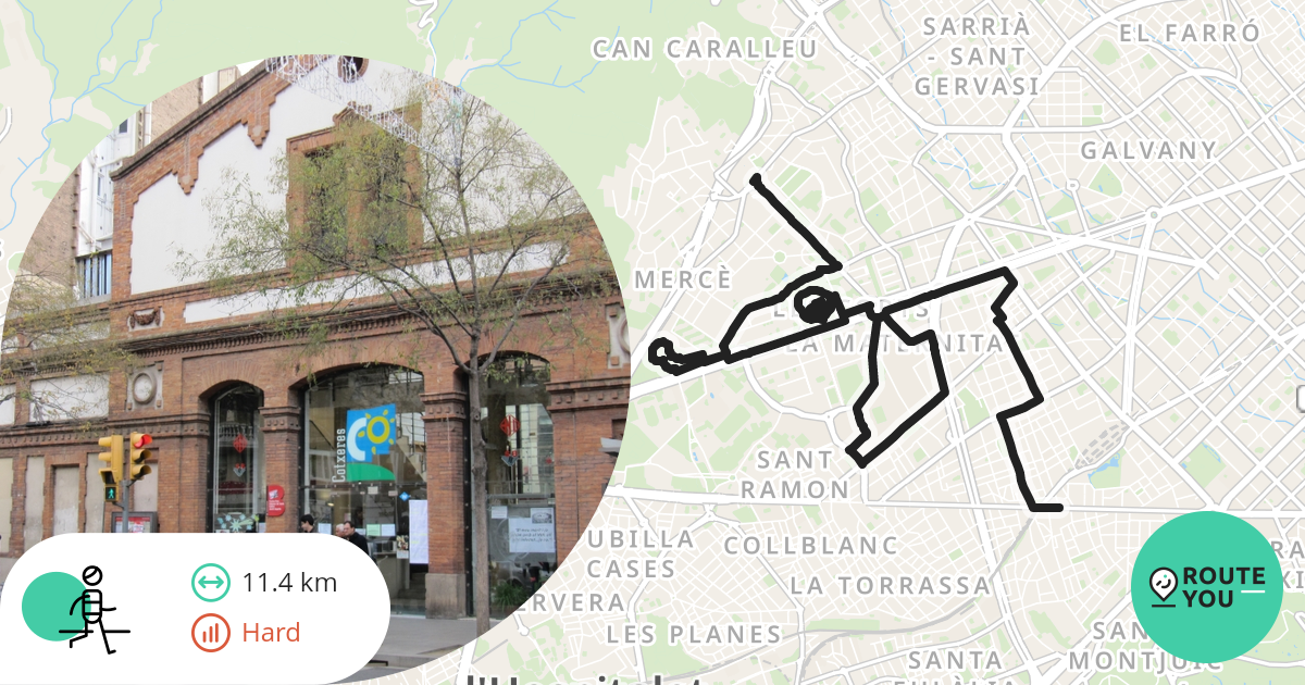 Barrios de Barcelona: Sants, Les Corts y Pedralbes - Ruta recreativa a ...