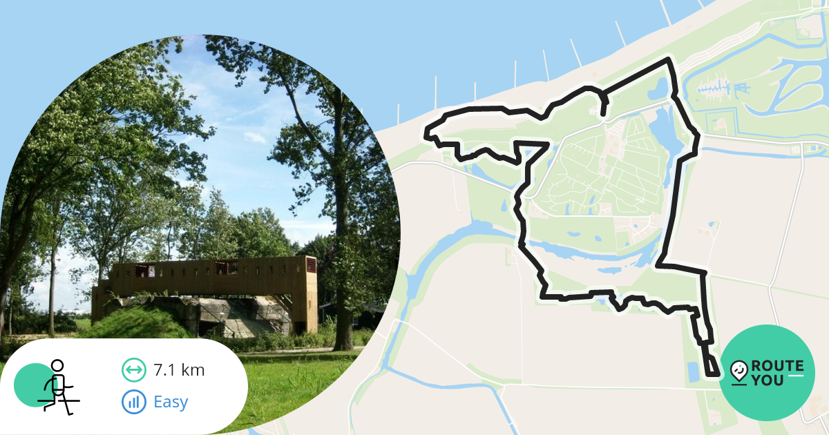 Groese polders en duintjes (Groede) - Wandelroute | RouteYou