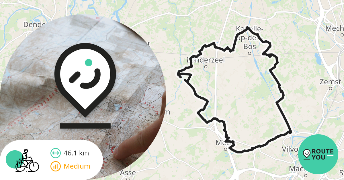 Willy Vanderstappen, grote tour - Recreatieve fietsroute | RouteYou Willy Vanderstappen, grote tour - Recreatieve fietsroute | RouteYou