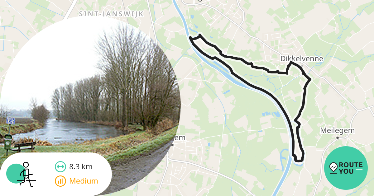 De Rotse: wandeling 8,3 km - Wandelroute | RouteYou