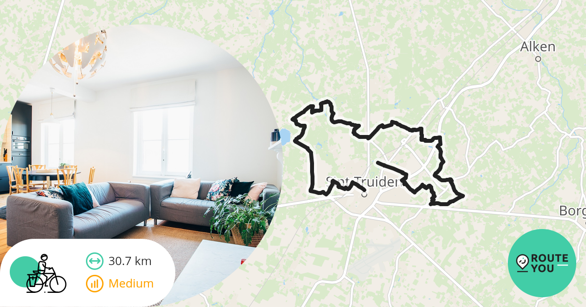 Sint Truiden - Recreatieve fietsroute | RouteYou