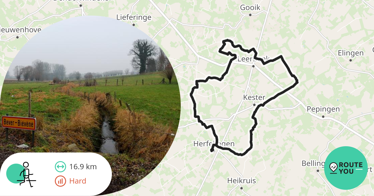 Herfelingen - Wandelroute | RouteYou