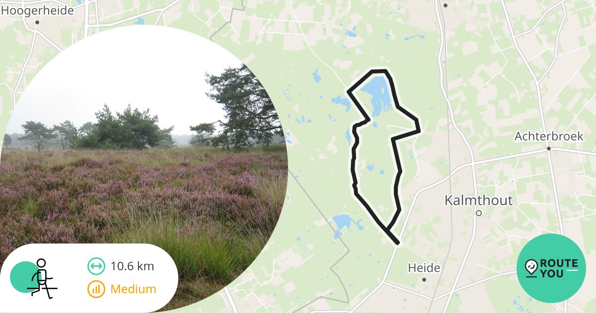 GR5 @ Kalmthoutse Heide: wandelpad Duin uitgebreid naar het Stappersven ...