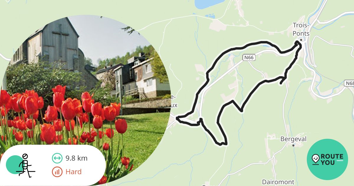 Rondje Trois-Ponts - Basse Bodeux - Recreatieve wandelroute | RouteYou