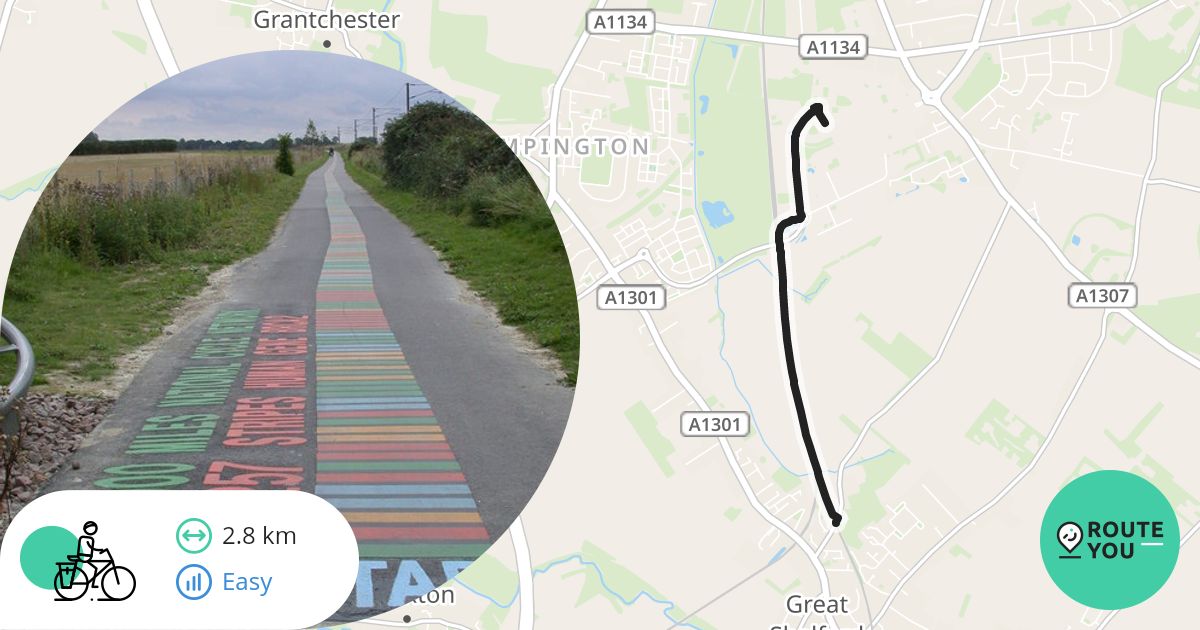 DNA path - Recreational cycle route | RouteYou