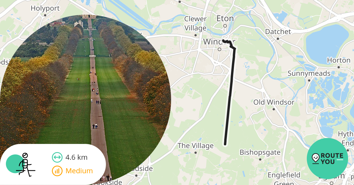 The Long Walk (starting at Eton Railwaystation) - Recreational walking ...