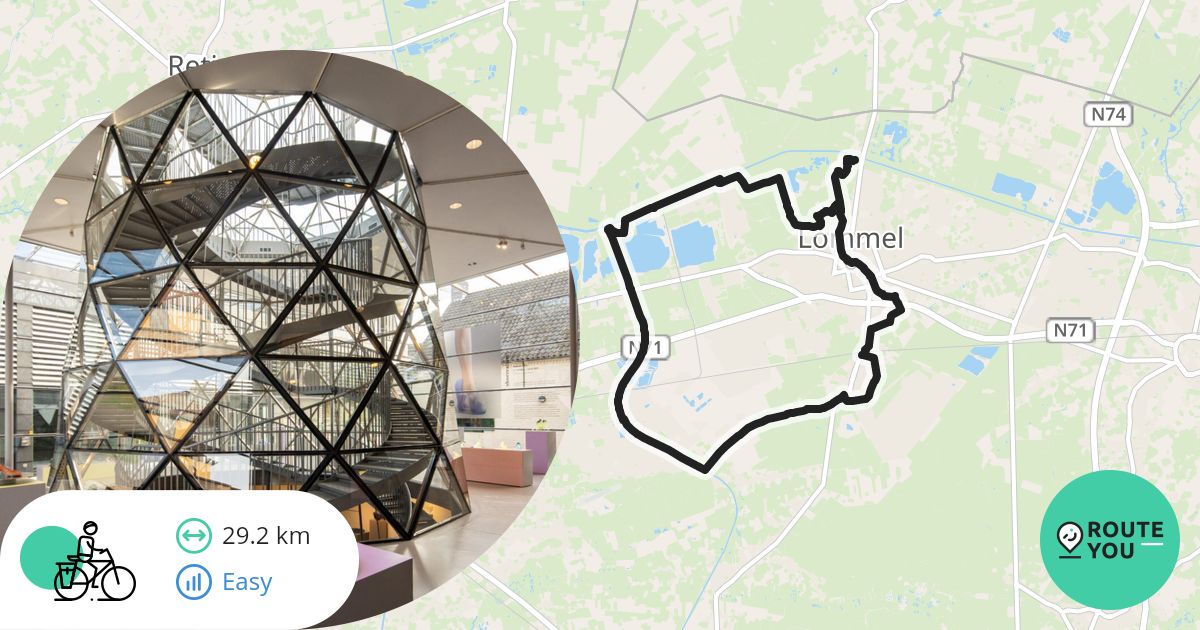 lommel sahara - Recreatieve fietsroute | RouteYou