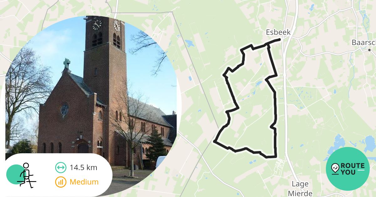 Esbeek - Wandelroute | RouteYou