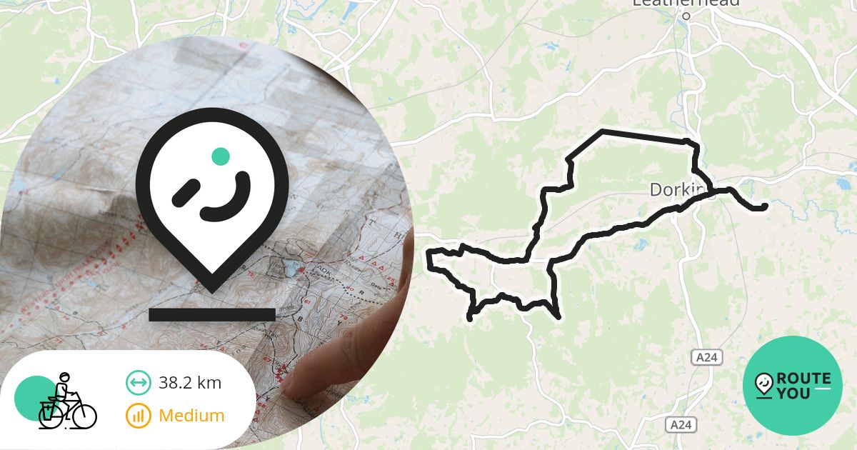 shere drop - Cycle route | RouteYou