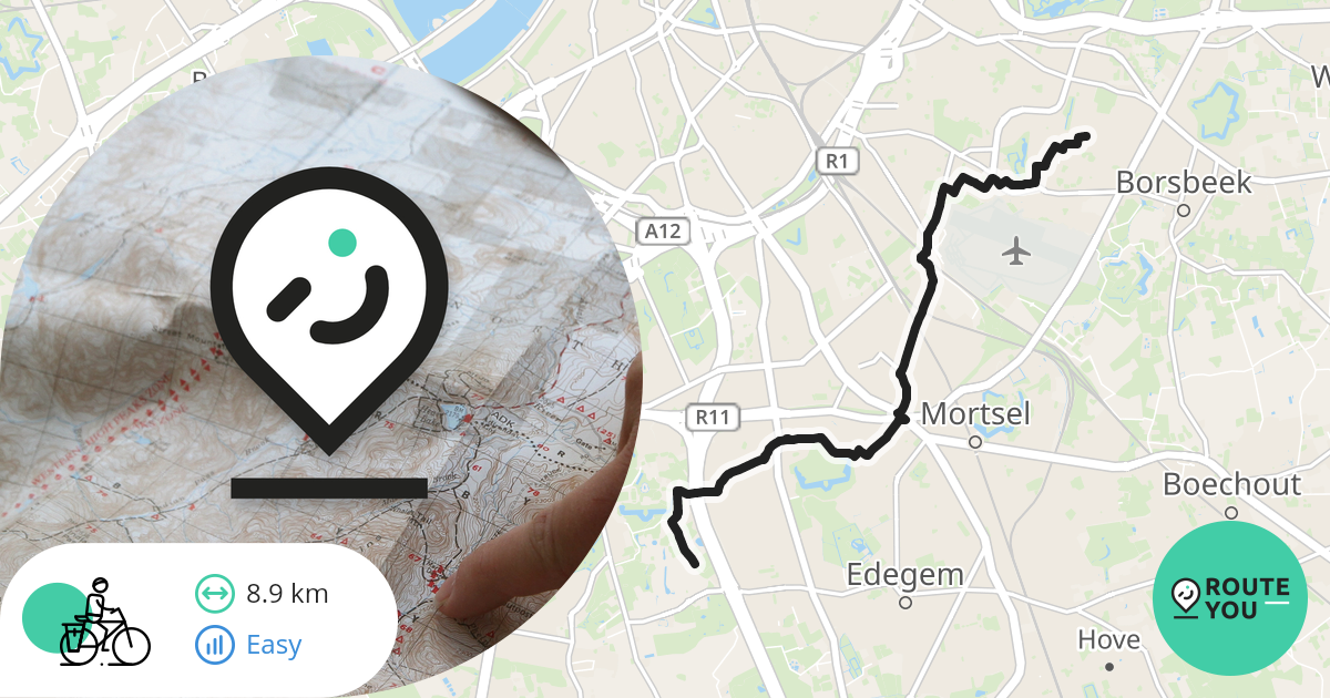 Uza Edegem - Deurne - Fietsroute | RouteYou