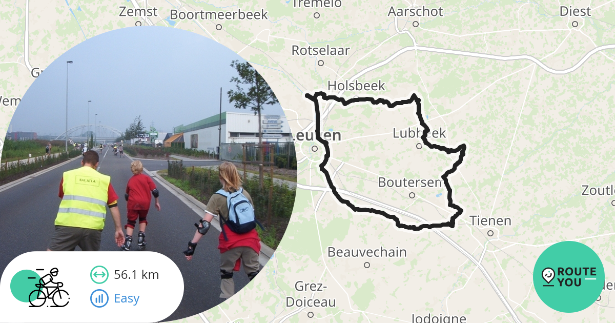 Parcours d’échauffement via le château d’eau de Bierbeek - Parcours de ...