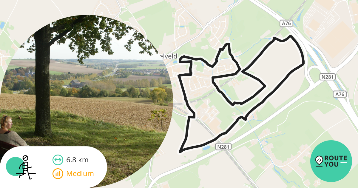 Wandelroute Si1 - Simpelveld - Recreatieve wandelroute | RouteYou