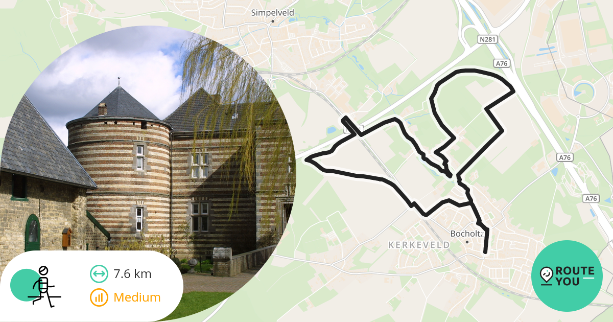 Wandelroute Si11 - Simpelveld - Bocholtz 3 - Recreatieve wandelroute ...