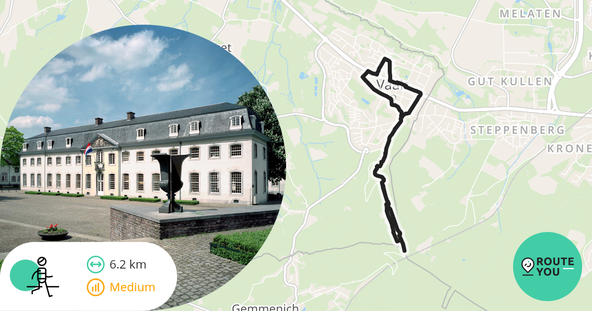 Wandelroute V1 - Vaals - Historische stadswandeling Vaals - Recreatieve ...