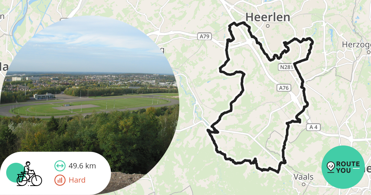 Fietsen in en om het hoogste dorp van Nederland: Vijlen - Recreatieve ...