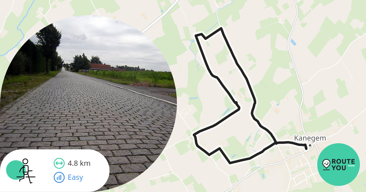 Westhoekwandeling - Kanegem - Wandelroute | RouteYou