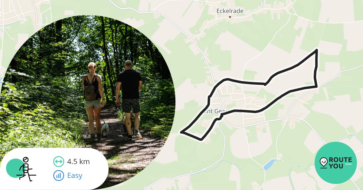 Wandelroute Eijsden-Margraten - Ommetje Segietere - Recreatieve ...
