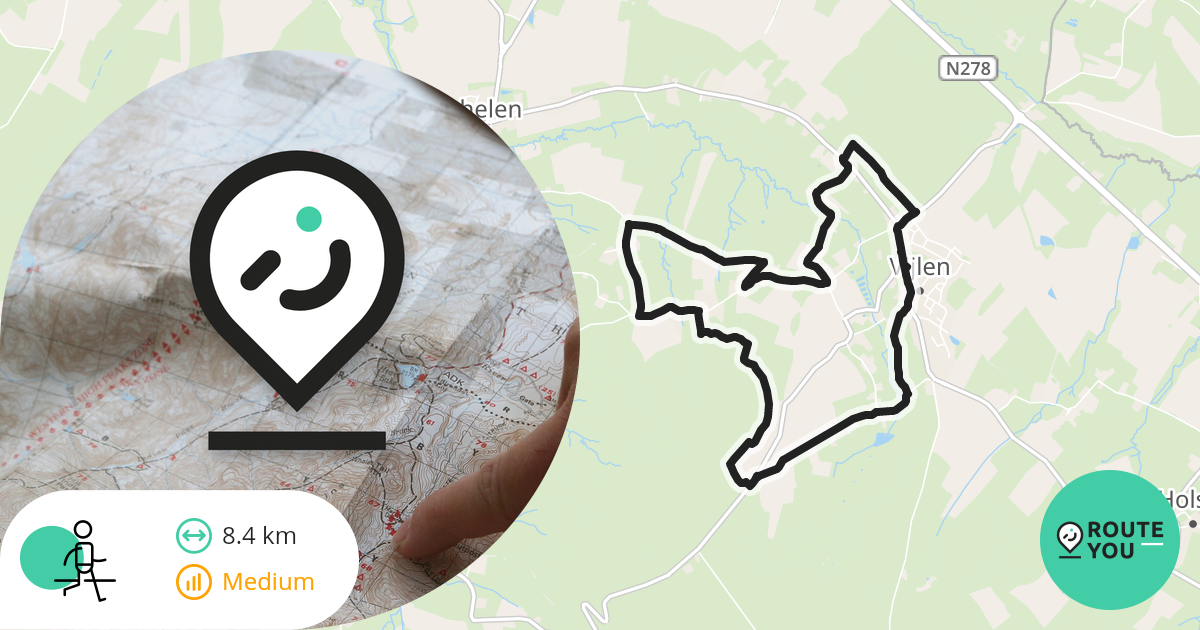 Bloesem Gold: Wandelroute 4 Vijlen - Wandelroute | RouteYou