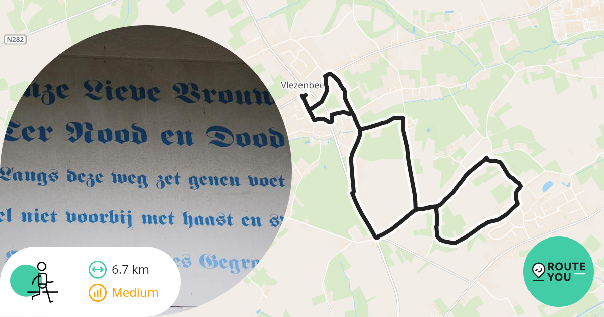 Boom van Witse -wandeling - Wandelroute | RouteYou