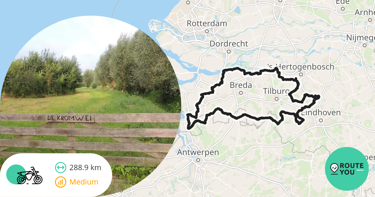 Brabant - Toermotorroute | RouteYou