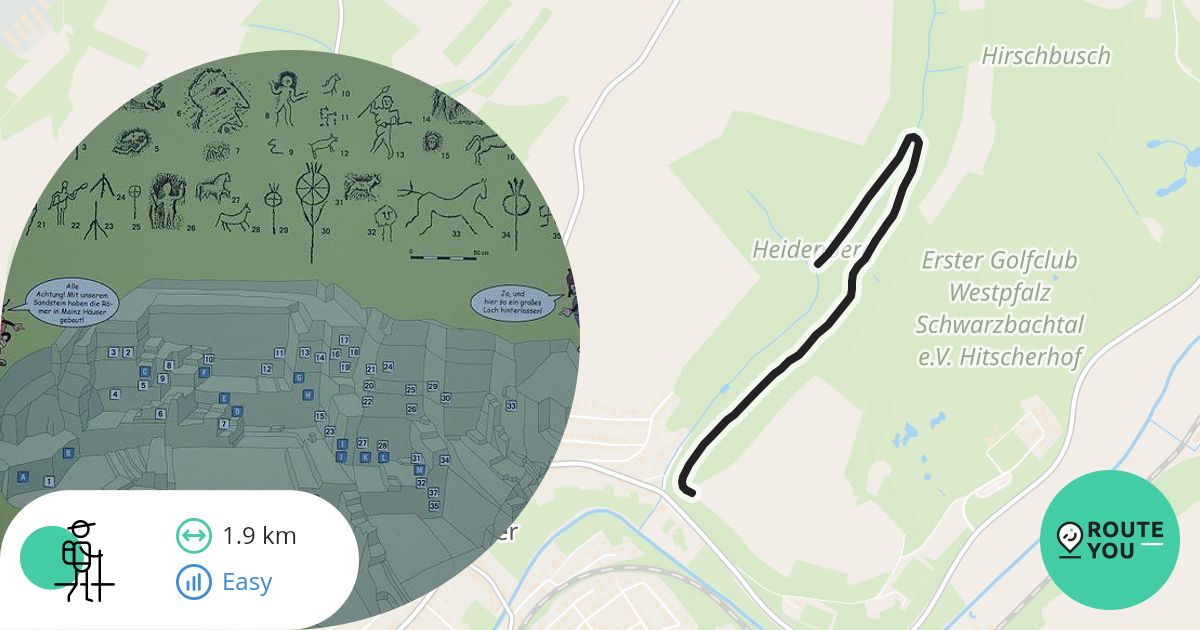 Rieschweiler-Mühlbacher Bankräuber-Tour - Hikingroute | RouteYou