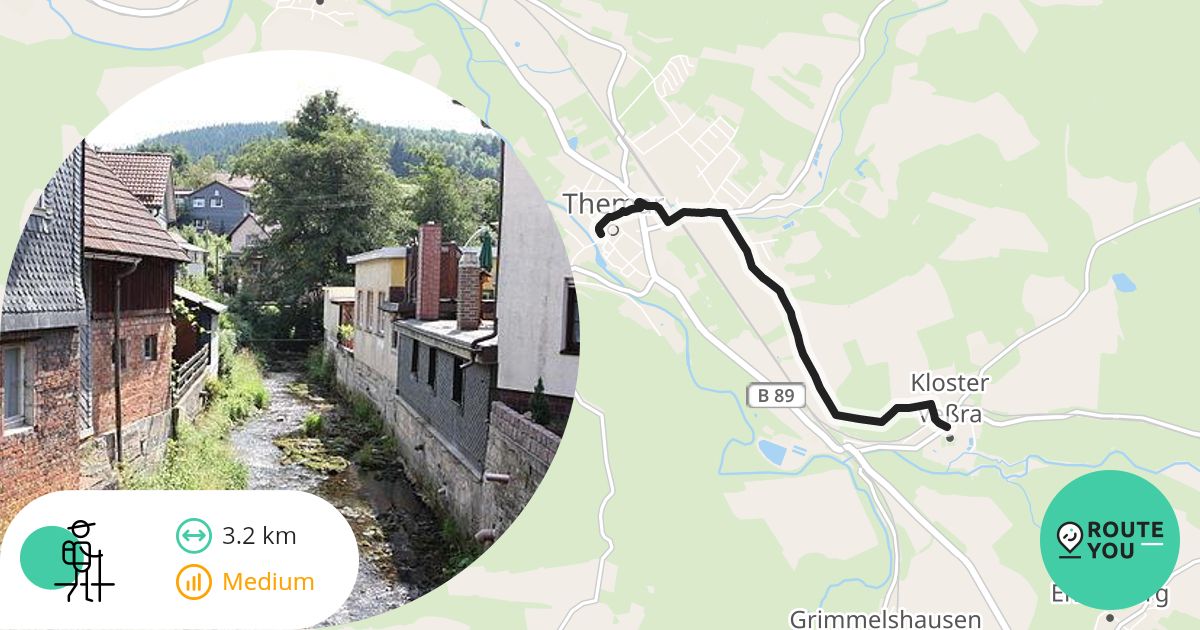 Themar Circular Hiking Trail Blue - Hiking route | RouteYou