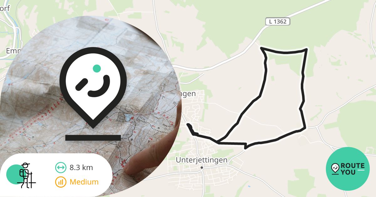 Jettingen Circular Path 2 - Spitalwald - Hiking route | RouteYou