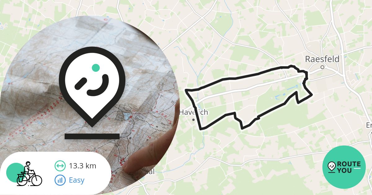 Raesfeld - Itinéraire cyclable F5 - Balade à vélo | RouteYou