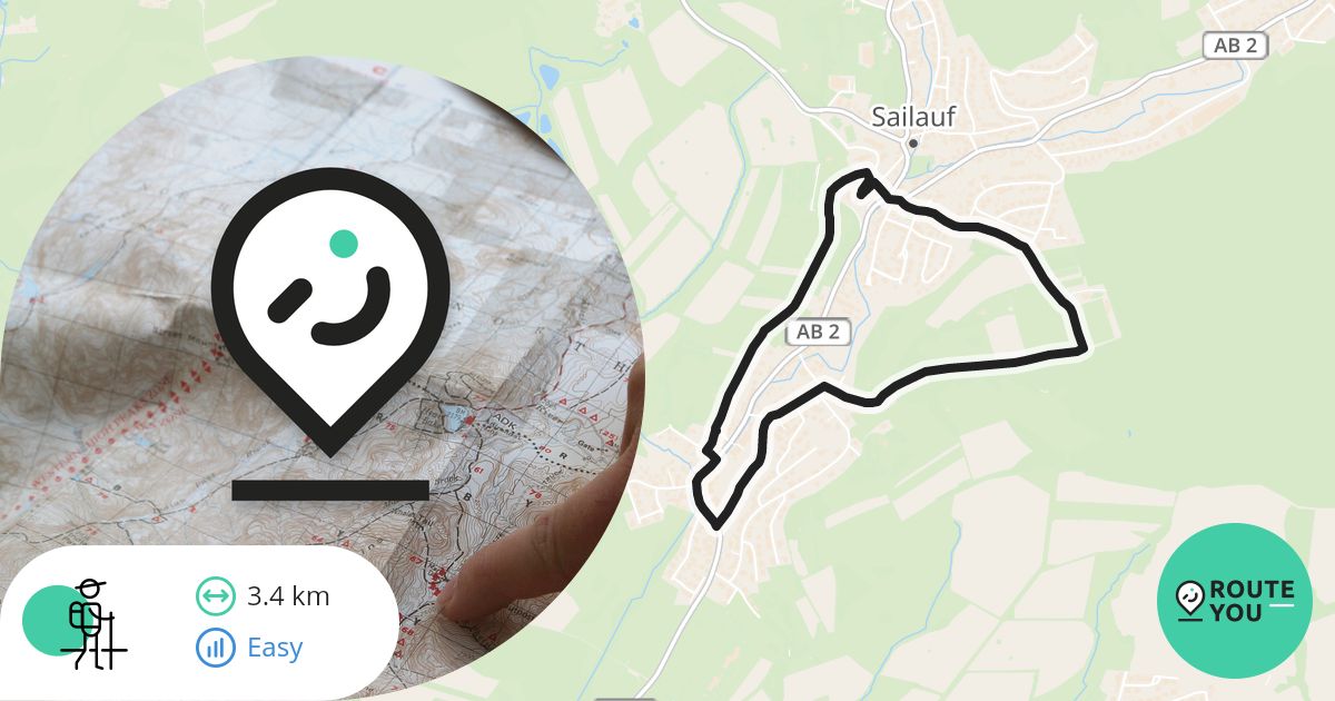 Sailauf Rundwanderweg 1 - Vandretur | RouteYou