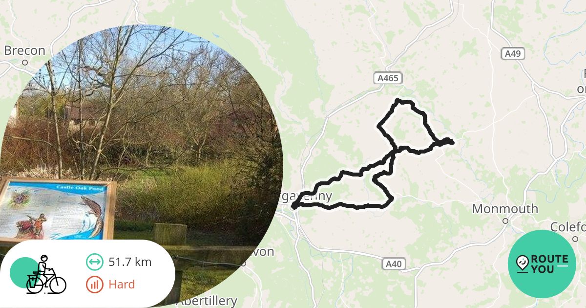 Four Castles Cycle Route - Recreational cycle route | RouteYou
