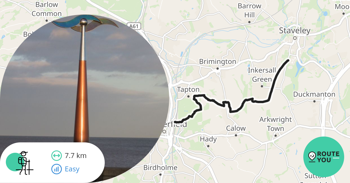 Trans-Pennine Trail (Chesterfield to Staveley alternative route ...