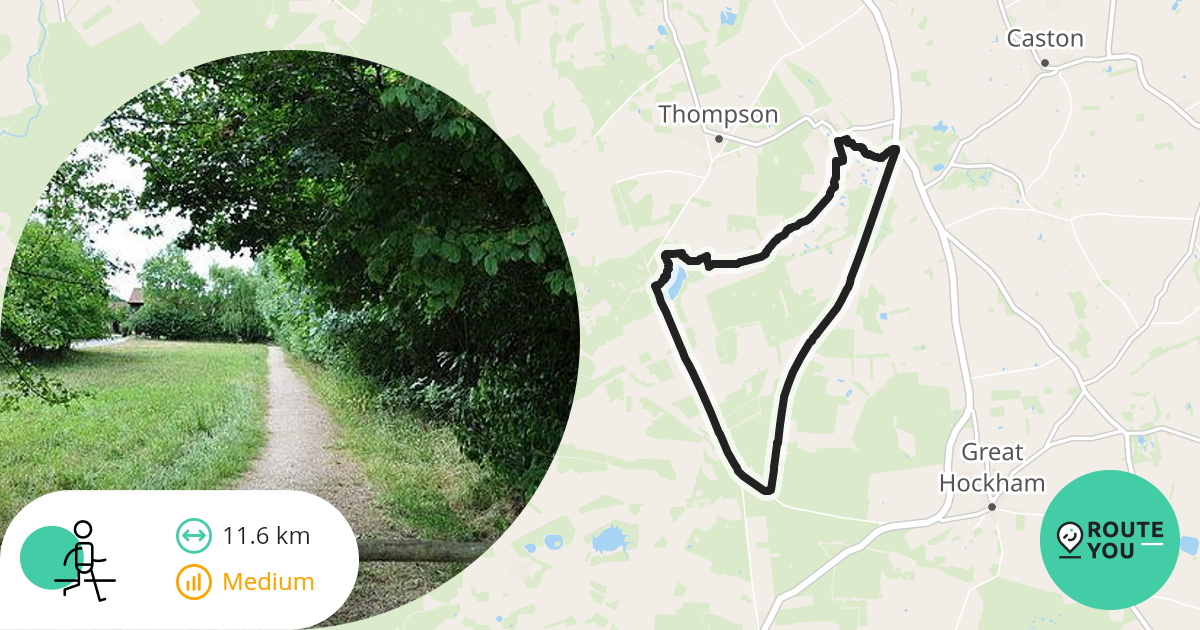 Great Eastern Pingo Trail - Walking route | RouteYou